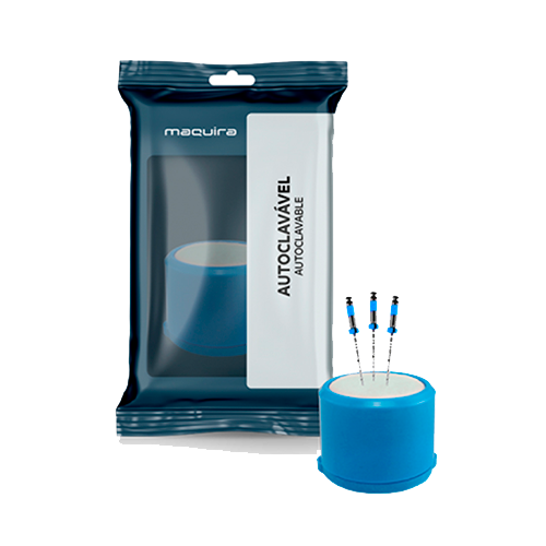 CLEAN STAND ESPONJERO PLASTICO AZUL MAQUIRA - Dental Global