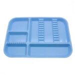 BANDEJA PLASTICA CON DIVISIONES – Dental Global